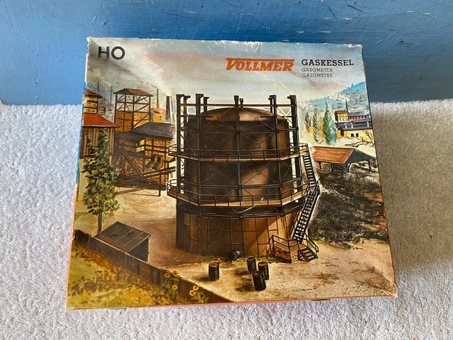 GRANDE BOITE VIDE GASKESSEL de VOLLMER 5725 non JOUEF circuit train ...