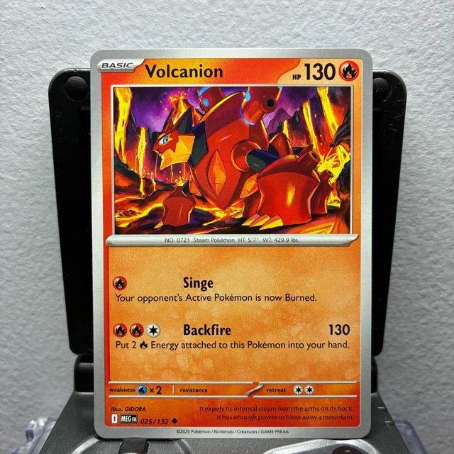VOLCANION - 025/132 - Pokémon Mega Evolution 2025 - Uncommon NM $1.19 ...