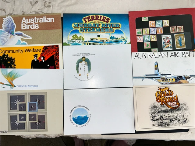 10 AUSTRALIAN POST Office Packs circa 1980 EUR 5,13 - PicClick FR