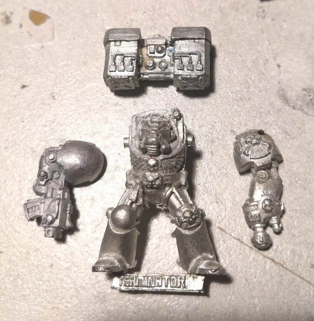 WARHAMMER 40K SPACE Marine Terminators Cyclone Missile Launchers X 3 ...