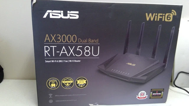ASUS WIFI 6 Router (RT-AX3000) - Dual Band Gigabit Wireless Internet ...