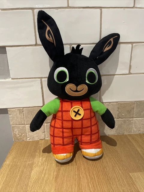 BING TALKING BING Bunny Rabbit 30cm Plush Soft Toy Cuddly CBeebies £9. ...