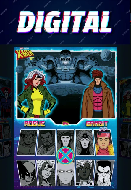 TOPPS MARVEL X-MEN '97 Arcade Motion LEGENDARY - Enchères Rogue ...