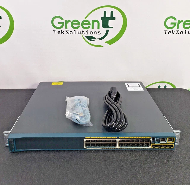 CISCO WS-C2960S-24PS-L 24-PORT Gigabit Ethernet PoE Network Switch EUR ...