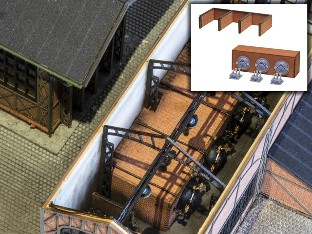 MU N-I00077 - Inneneinrichtung Kesselhalle - Spur N - NEU EUR 22,39 ...