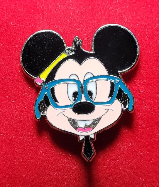 DISNEY TRADING PIN, Nerds Rock! Head, Mickey Mouse, 2012 e9A £8.02 ...