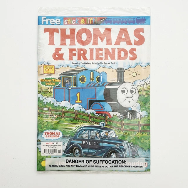 VINTAGE THOMAS THE Tank Engine & Friends Magazine No 325 Comic 2000 ...
