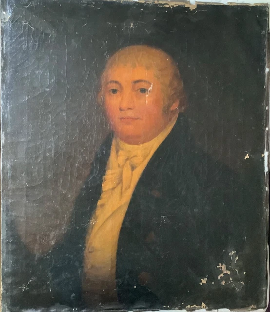 TO RESTORE 18TH Century English School Portrait Lord Circle John OPIE ...