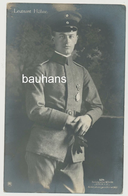 AK FLIEGER PILOT Leutnant Höhne-Sanke 524 (2917x) EUR 34,00 - PicClick DE