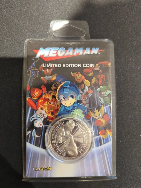 MEGAMAN 30TH ANNIVERSARY Limited Edition Coin £12.99 - PicClick UK