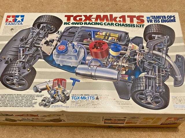 VINTAGE TAMIYA TGX-MK.1 TS 1:8th Rc Nitro Car collectors Toy BOXED VR ...