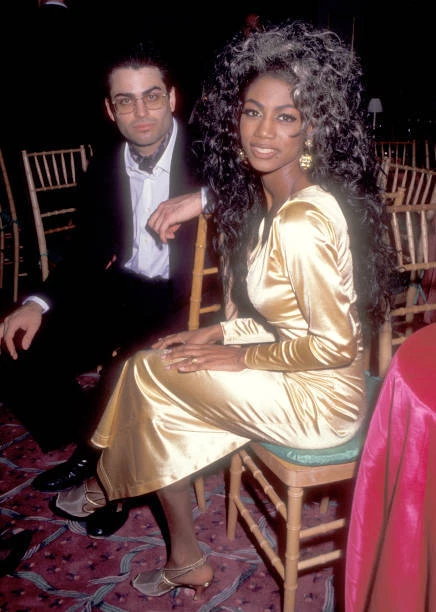 SINGER ZELMA DAVIS Kahlid Khashoggi at the Grand Opening Cele- 1992 Old ...