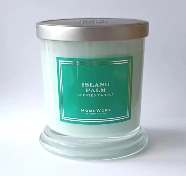 HOMEWORX BY HARRY Slatkin Island Palm Luxury 1-Wick Scented Candle 227g ...