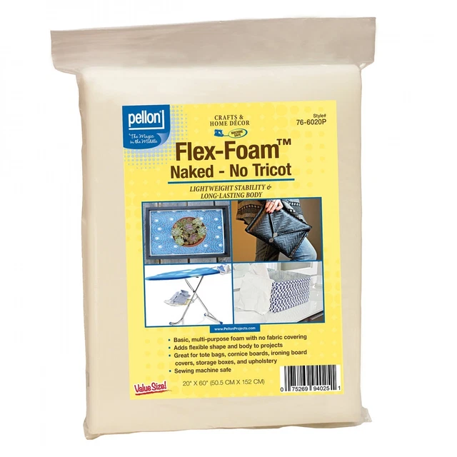 76-020P FLEX-FOAM SEW-IN Pellon Foam Interfacing 50.8cm x 152.4cm (20in ...