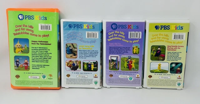 TELETUBBIES VHS TAPES PBS Lot of 4- Tested and working $39.50 - PicClick CA