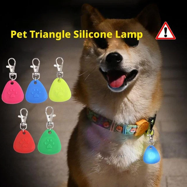DOG LIGHT PENDANT Spotlight Water Proof Indicator Pet Night Running ...