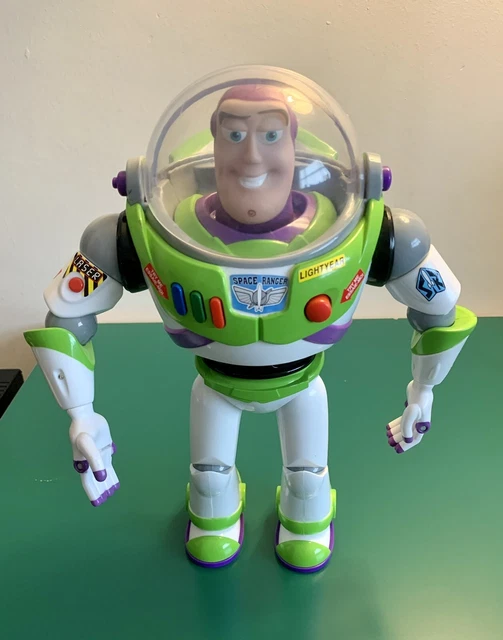 DISNEY STORE TOY Story 4 Talking Buzz Lightyear 12 inch Interactive ...