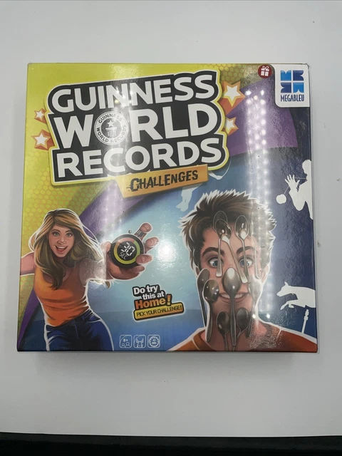 &MEGABLEU& GUINNESS WORLD Records Challenges Board Game. £8.99 ...