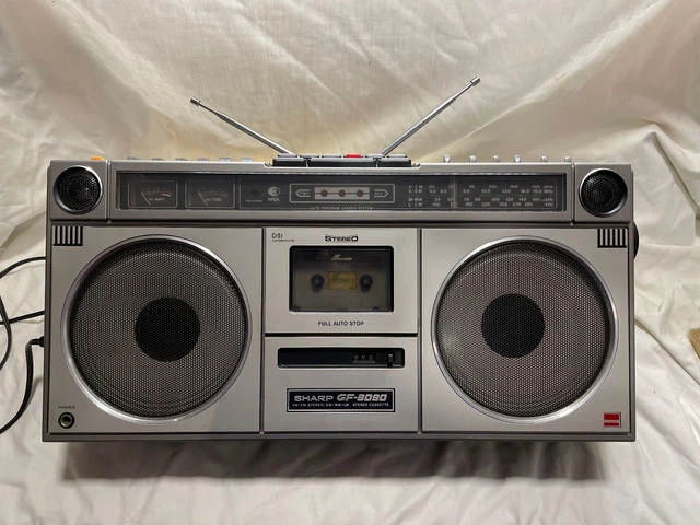 SHARP GF-9090 STEREO Radio Kassetten Rekorder Boombox Ghettoblaster EUR ...