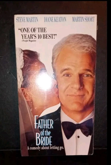 FATHER OF THE Bride VHS Steve Martin Diane Keaton Martin Short Comedy £ ...