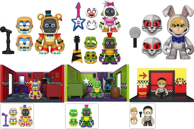 FUNKO SNAPS! FIVE Nights at Freddy's Security Breach 6 pcs In ...