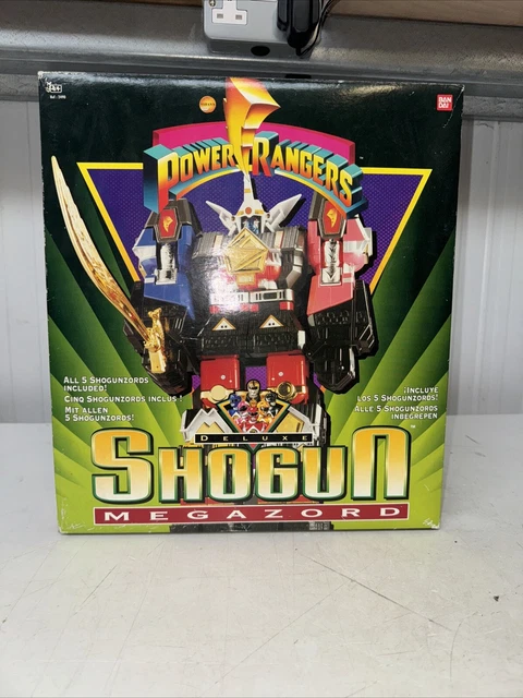 1995 MMPR DELUXE Shogun Megazord Power Rangers Bandai £99.99 - PicClick UK