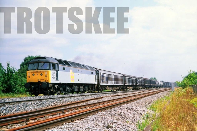 35MM SLIDE BR British Rail Diesel Loco Class 47 47225 1994 Orig £4.98 - PicClick UK