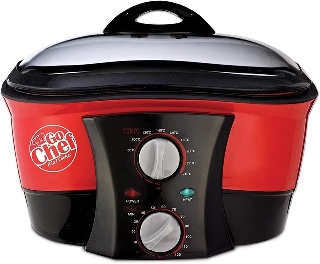 JML GO CHEF 8-in-1 Non-Stick Multi Cooker, New. £58.95 - PicClick UK