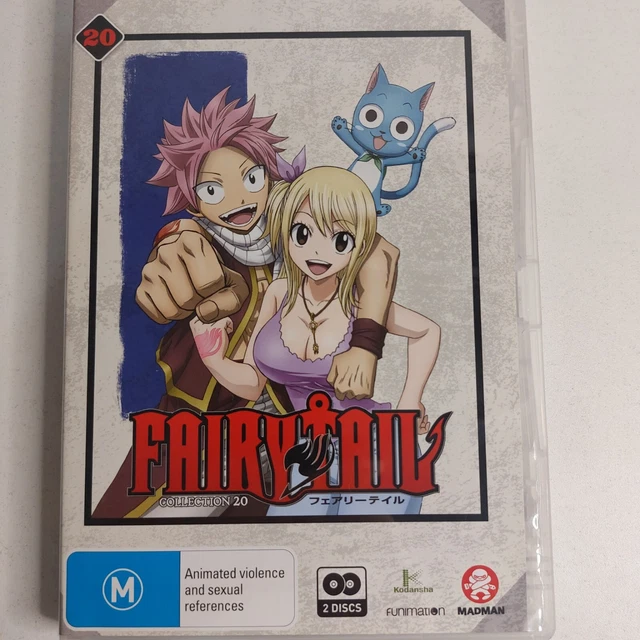 FAIRY TAIL DVD Anime Collection 20 : Episodes 227-239 NTSC Region 4 ...
