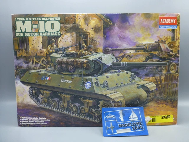 ACADEMY Maquette Char M-10 Us Destroyer 1/35 Ref: 1393 Occasion EUR 35 ...
