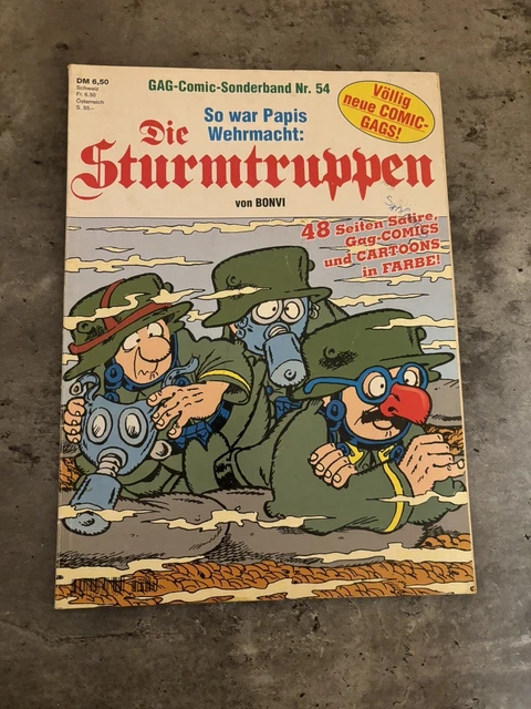 DIE STURMTRUPPEN - Gag-Comic Tom Tiger + Co Sammlung Konvolut 6 Stück ...