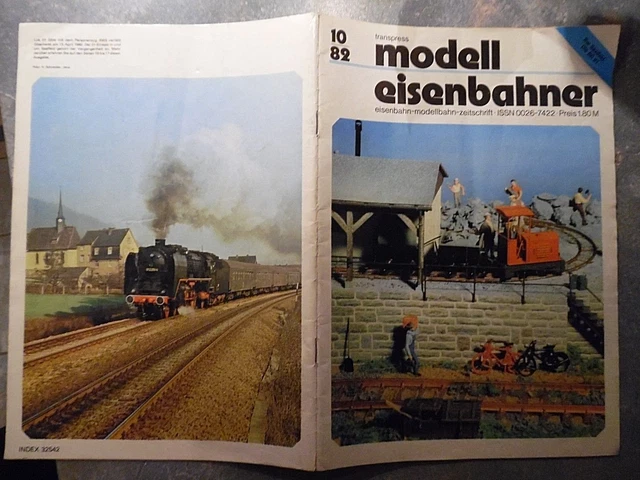 MODELL EISENBAHNER-ZEITSCHRIFT 10/1982 Transpress - Eisenbahn Modellbahn - DDR EUR 4,49 ...