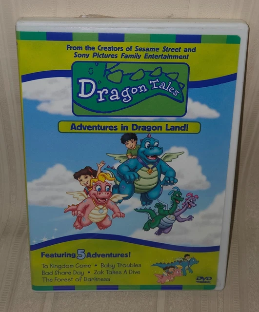 DRAGON TALES ADVENTURES in Dragon Land DVD Featuring 5 Adventures £12.71 - PicClick UK