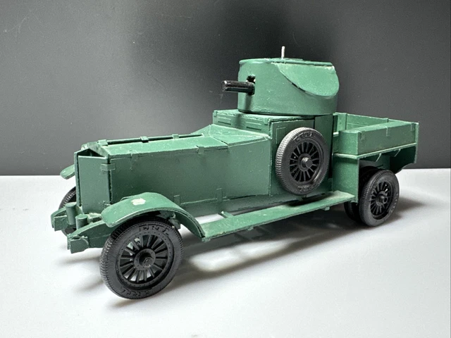 DDR PAPPE PANZERWAGEN Rolls-Royce Armoured Car NVA 61 Modellauto 21cm ...