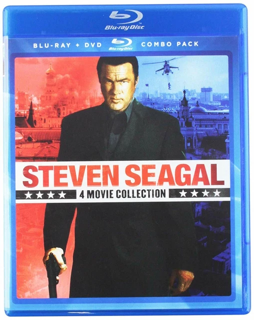 STEVEN SEAGAL 4 Movie Collection Blu ray + DVD Combo Pack £7.67 ...