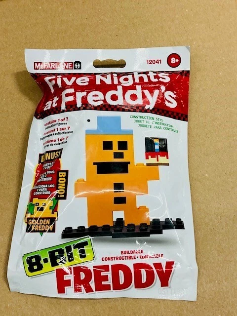 MCFARLANE FIVE NIGHTS at Freddy's FNAF 8-Bit Series 1 - FREDDY- SEALED ...
