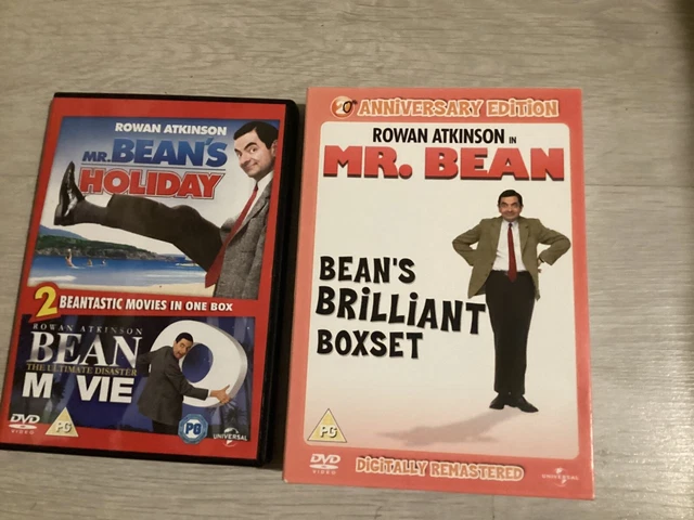 MR BEAN COMPLETE vol 1 2 3 4 DVD boxset collection + 2 movie set ...