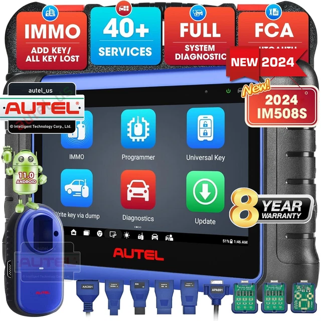 AUTEL MAXIIM IM508S IMMO Fob pr~gramming 2024 Diagnostic Scan Tool ...