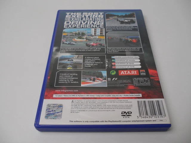 GRAND PRIX CHALLENGE (PAL) Playstation 2 PS2 PS3 Sony Complete OVP CIB ...