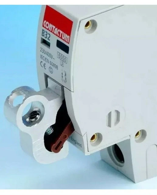 METAL MCB MINIATURE circuit breaker lockout lock off devices 10 toggles ...