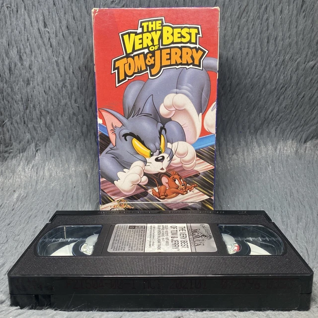 THE VERY BEST of Tom and Jerry VHS Tape 1991 Cartoon Show MovieStars ...