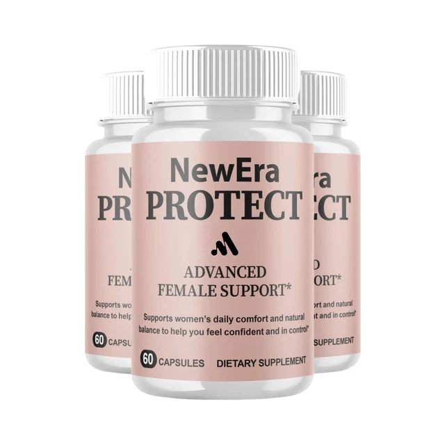 3-PACK NEW ERA Protect Capsules - NewEra Protect Supports Womens Health ...