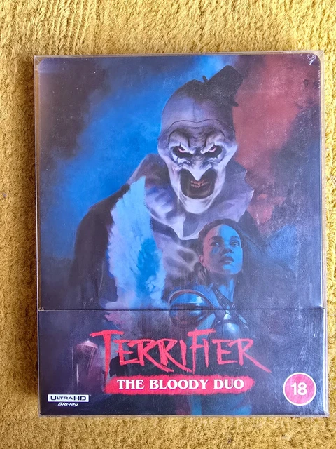 TERRIFIER 1-2: THE Bloody Duo (Limited Edition 4K UHD Steelbook) *New ...
