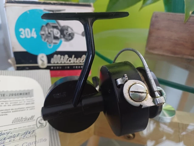 MOULINET PÊCHE ANCIEN mitchell 304 CAP boite box reel carrete mulinello ...