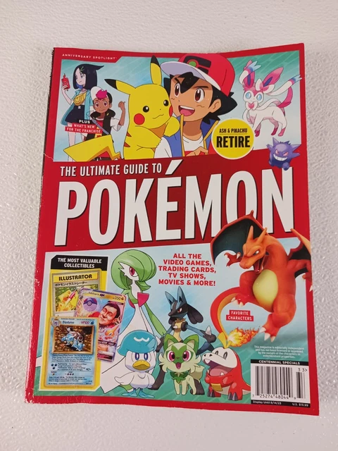 THE ULTIMATE GUIDE to POKEMON Magazine Ash & Pikachu retired £8.35 ...