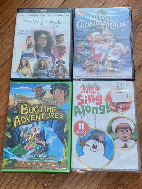 22 SEALED ANIMATED Kids DVD Lot - Family Disney Dr. Seuss Lego Smurfs ...