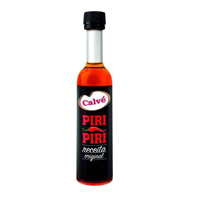 CALVÉ PIRI PIRI Hot Sauce 50ml Portugal Spicy Chili Portuguese Premium ...
