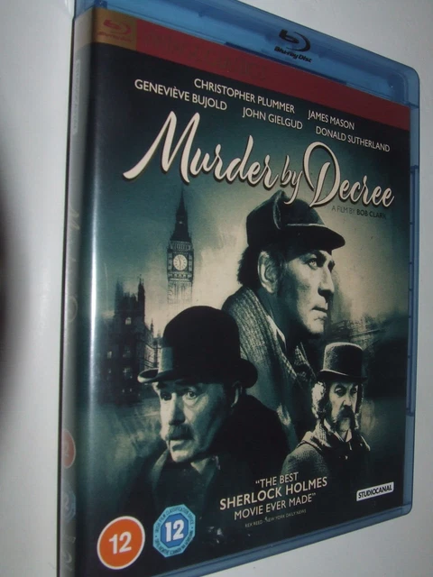 MURDER BY DECREE BLU RAY Christopher Plummer as Sherlock Holmes James ...