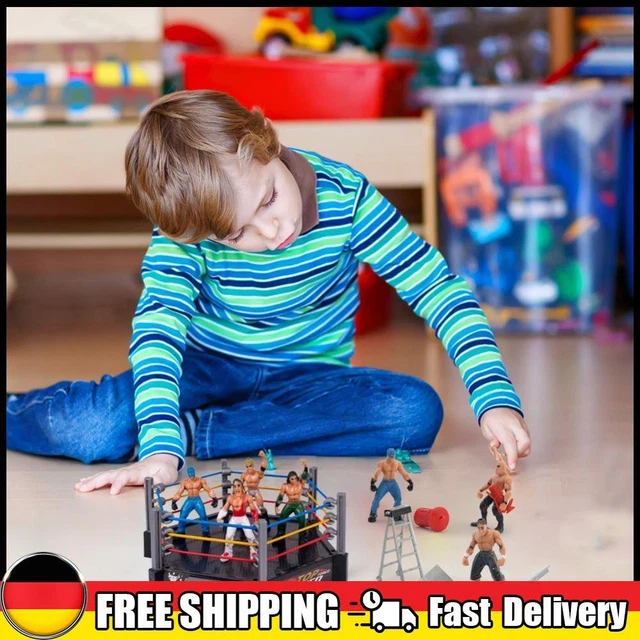 WRESTLER ATHLETE GLADIATOR Model Set Arena Battle Game Toy DIY ...