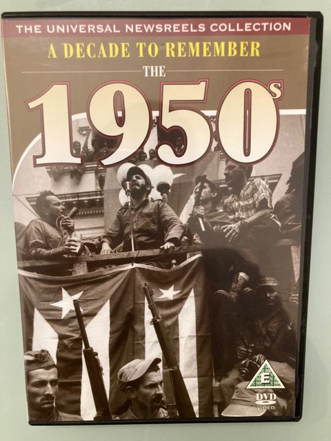 THE 1950'S - A Decade To Remember (DVD, 2006) The Universal Newsreels ...